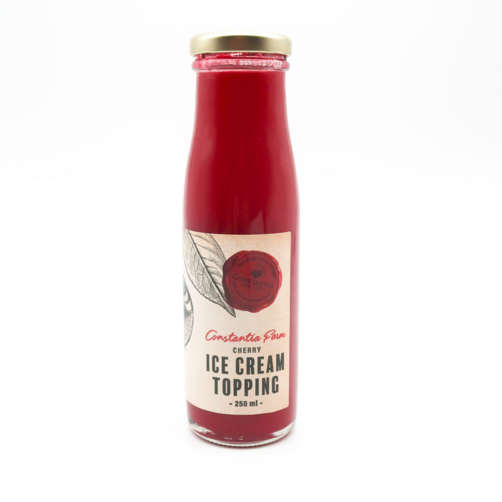 Cherry Ice Cream Topping - Constantia Cherry Farm Stall