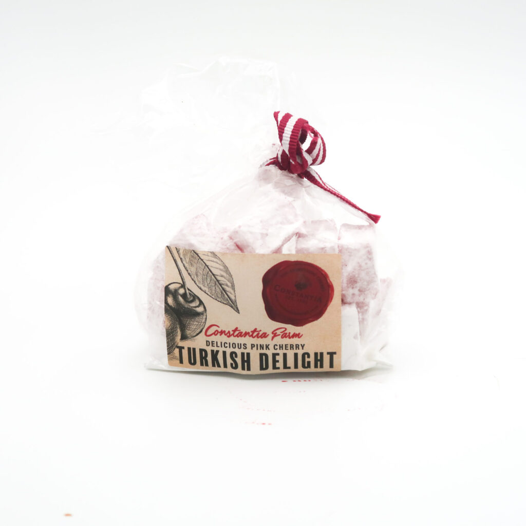 Cherry Turkish Delight (240g) – Constantia Cherry Farm Stall